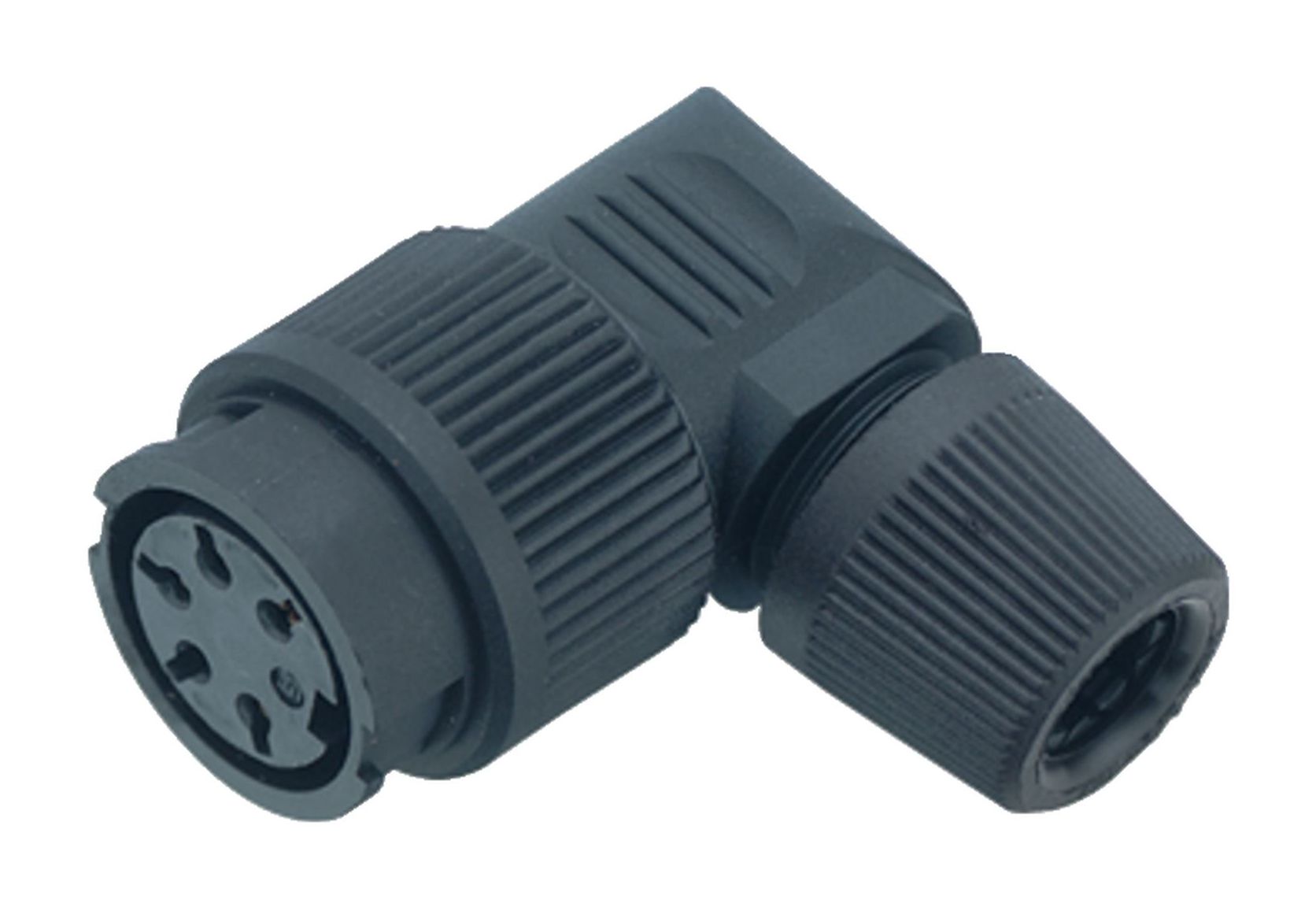 99 0666 72 19 | binder Bayonet Female angled connector, Contacts: 19, 6 ...